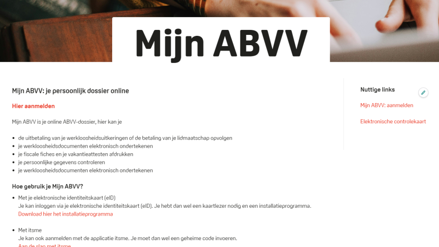ABVV-FGTB || Onderteken je documenten elektronisch in Mijn ABVV